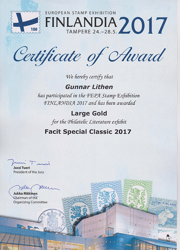 Facit Förlags AB - Stamp Catalogues